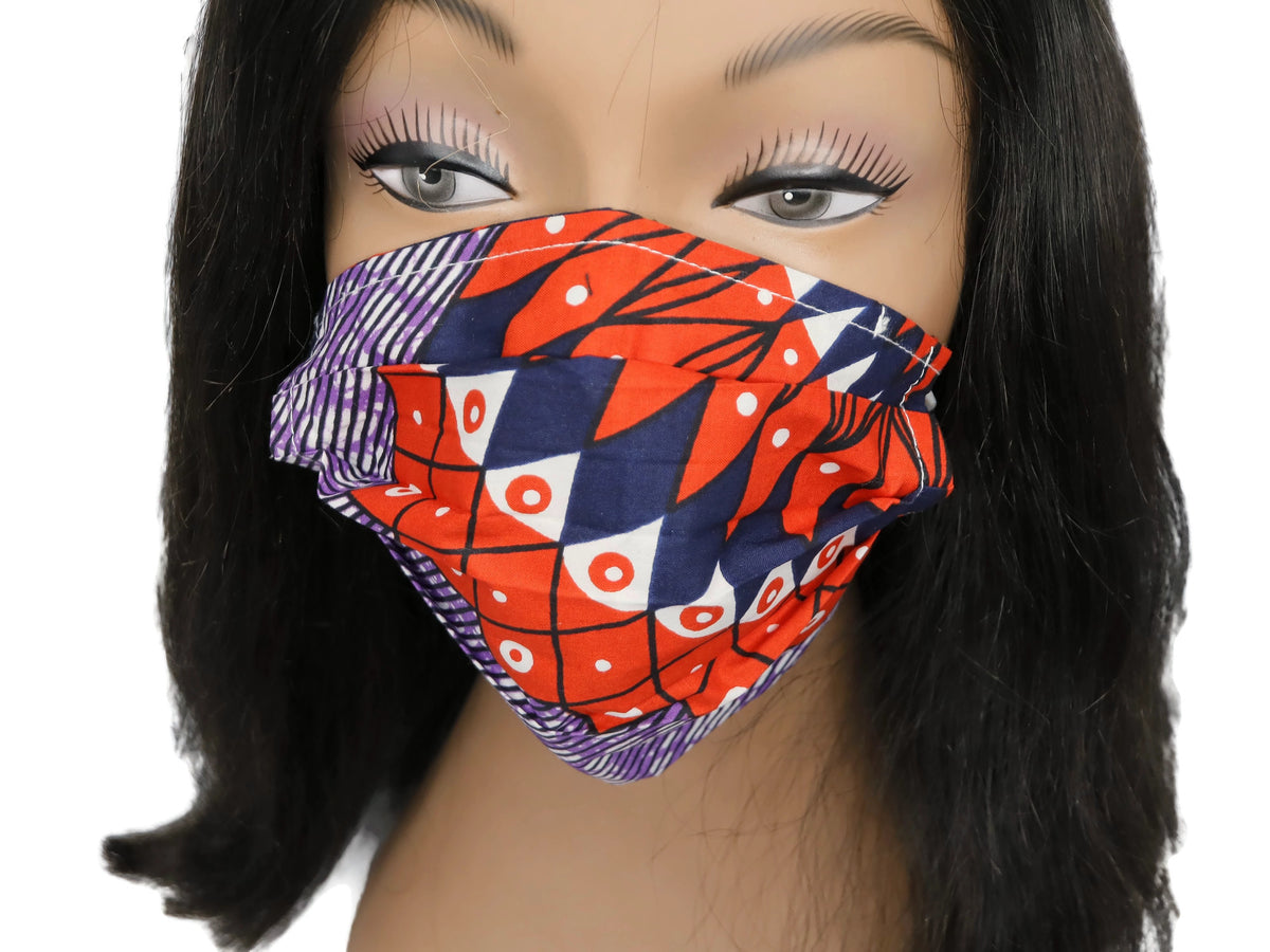 Fun Afro-Centric print masks – TheNestingShop