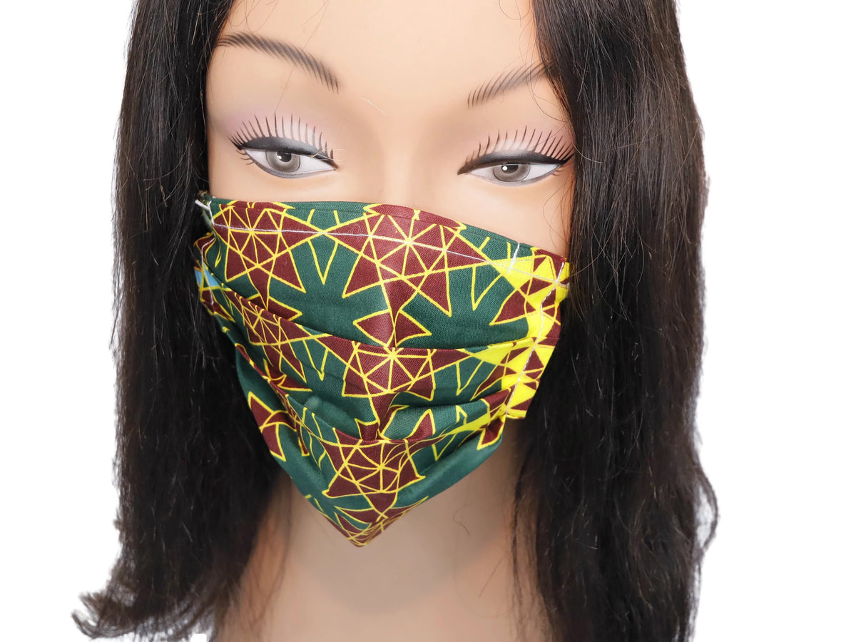 Fun Afro-Centric print masks – TheNestingShop