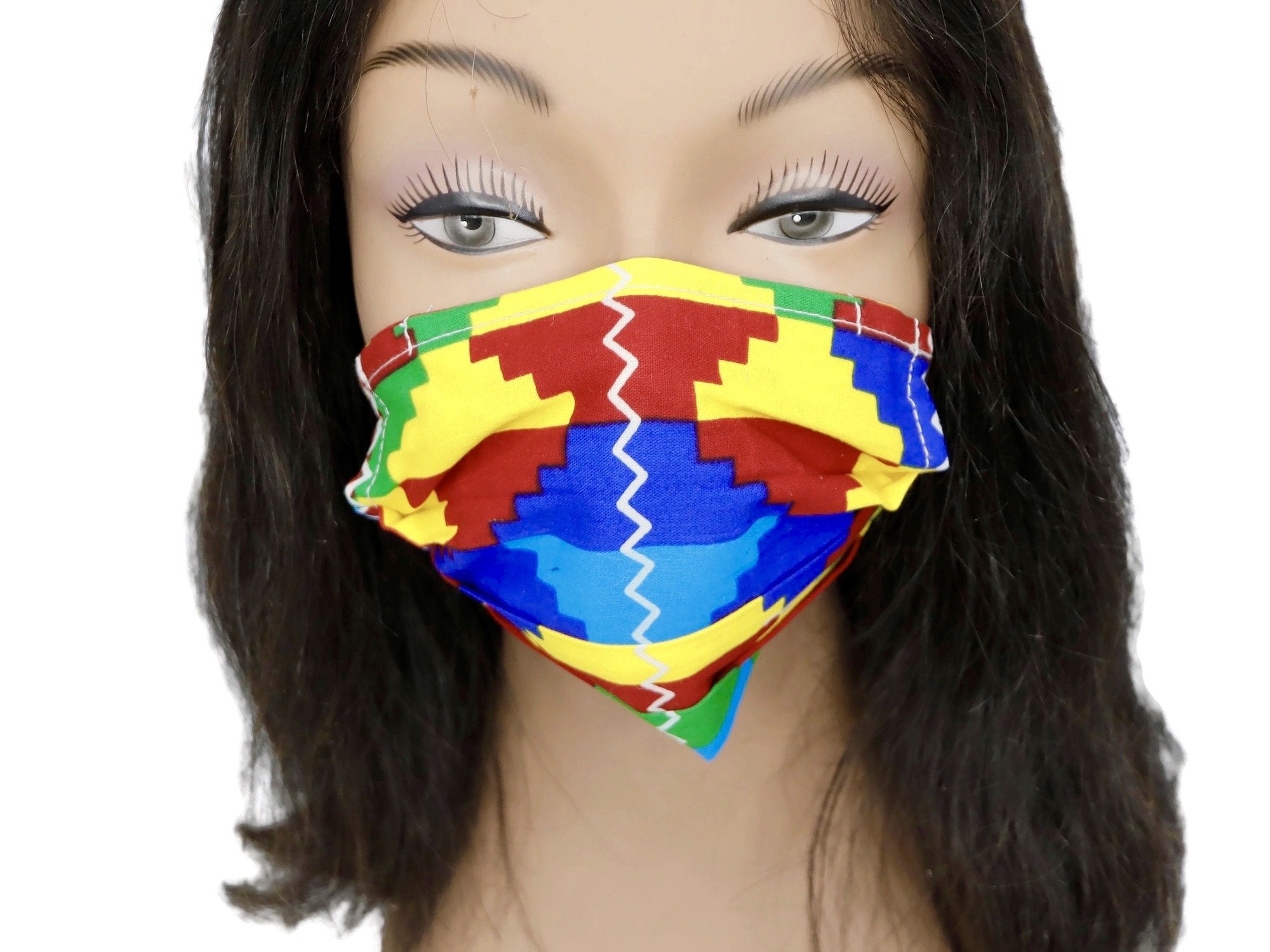 Fun Afro-Centric print masks – TheNestingShop